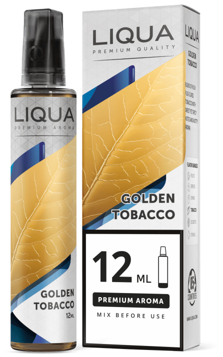 Liqua MIX & GO Long Fill 12мл/60мл - Golden Tobacco | Esmoker.BG